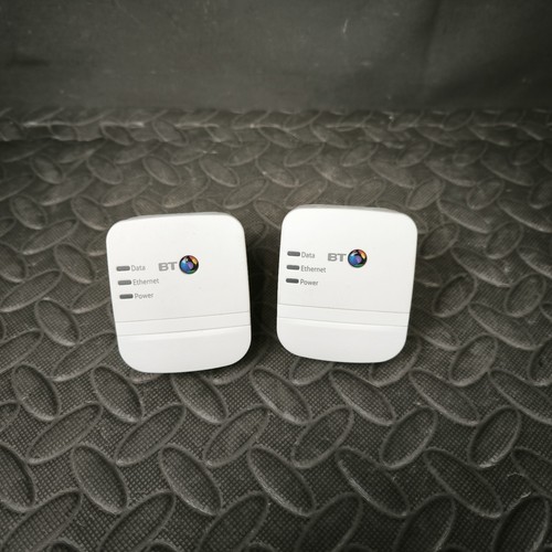 BT AV600 Broadband Extender 600 wired - Powerline Adapter Pair Set | eBay