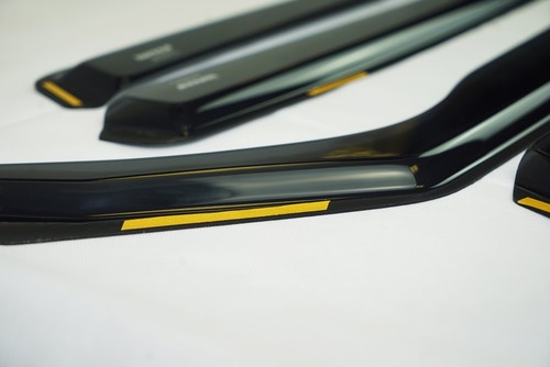Wind Deflectors VOLVO V40 mk2 5-doors Hatchback 2012-2019 4-pc Ispeed ...