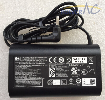 LG 48W Adapter for LG gram 17Z95N-G.AAS7U1 OEM | 19 V | 2.53 A | Black ...