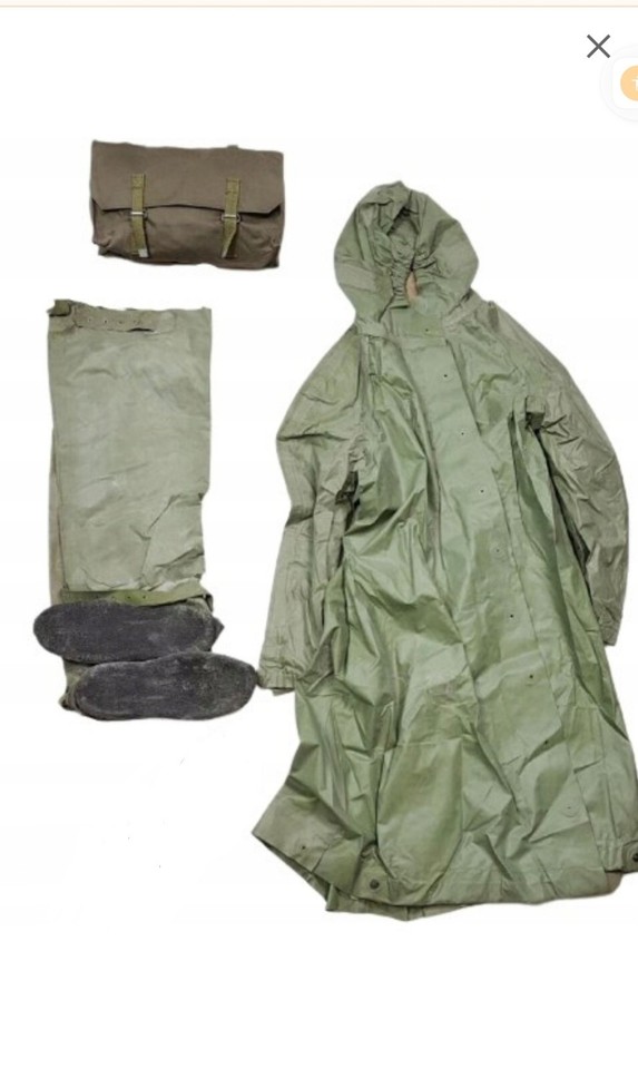 NBC COAT PROTECTION PLUS WADERS Waterproof Breathable MILITARY SURPLUS ...
