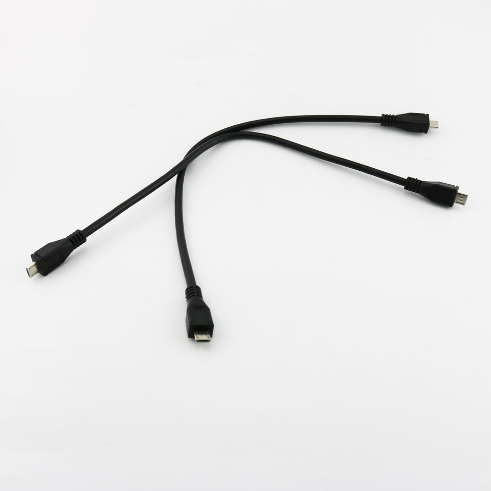 10x Micro 5 Pin B Male To Micro USB 5 Pin Male Data Adapter Converter ...