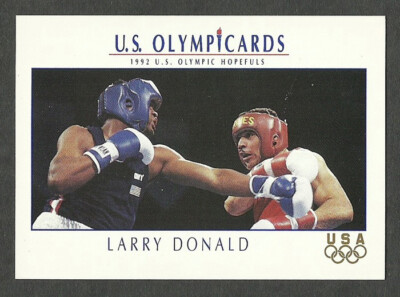 Larry Donald Boxing 1992 US Olympicards #24 US Olympic Hopefuls | eBay