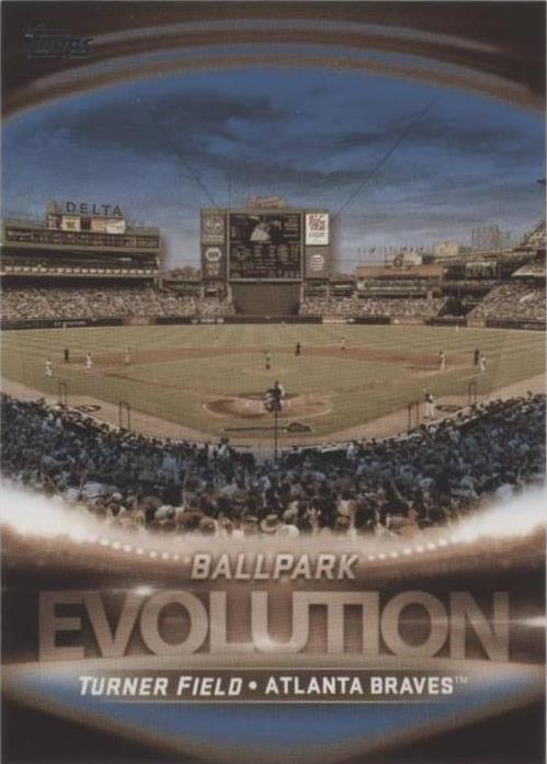 2019 Topps - Evolution Of: Stadiums Atlanta Braves #ES-7 Blue for sale ...