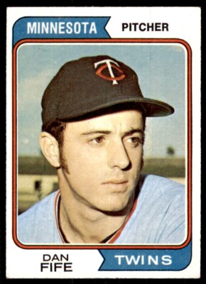 1974 Topps Dan Fife C Baseball Cards #421 | eBay