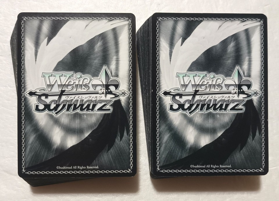 Lot of 100 Weib Weiss Schwarz Kantai Collection Trading Card set | eBay