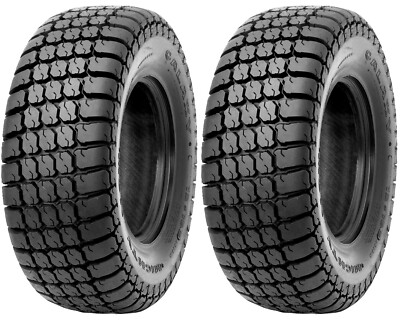 (TWO) 23x10.50-12 23x1050-12 MIGHTY MOW Turf Tires 6 Ply Rate Heavy ...