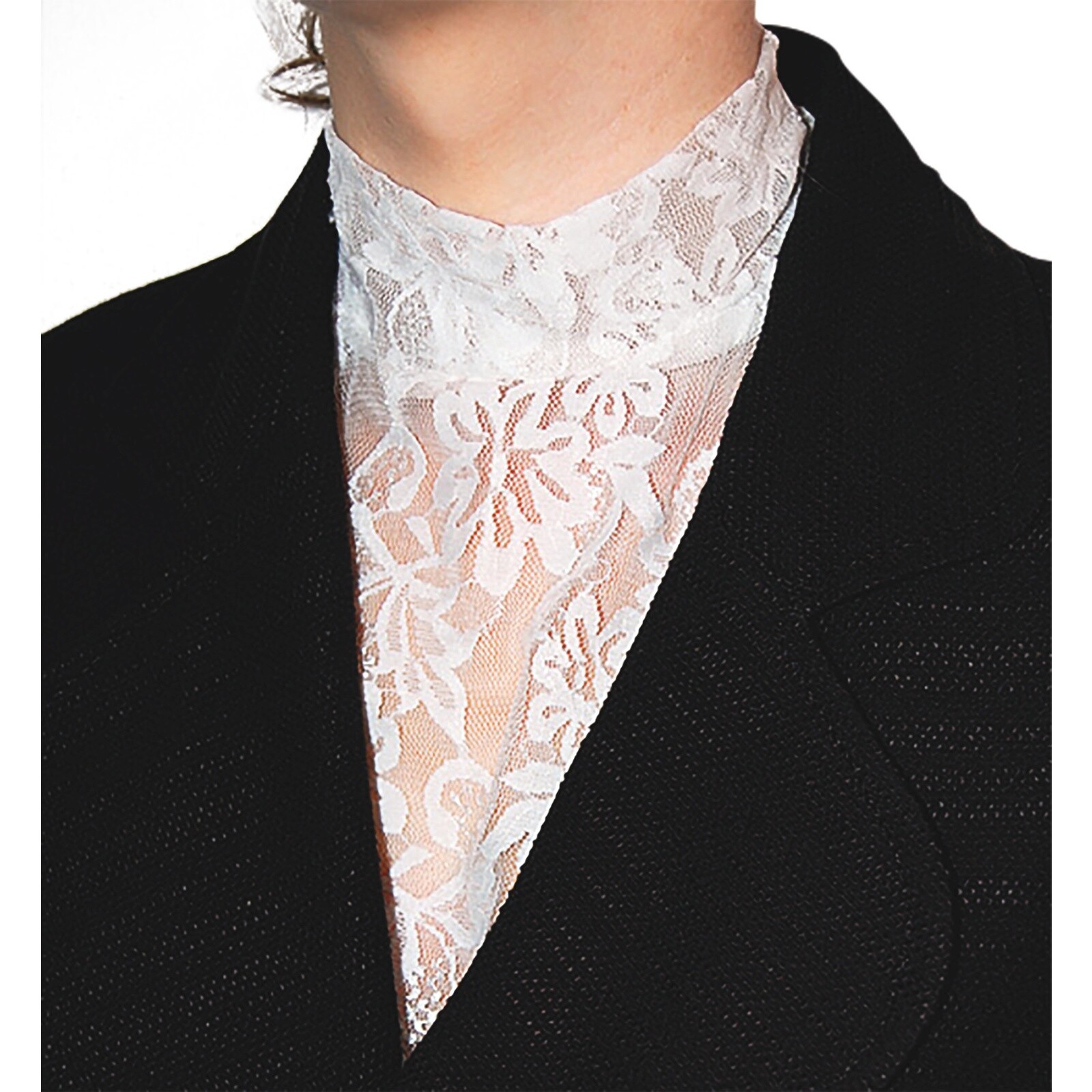 Women Lace High Choker Collar Dickies Trim Modesty Panels 40x35cm Pack ...