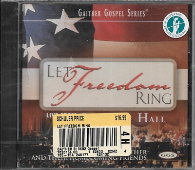 "LET FREEDOM RING"..........GAITHER GOSPEL SERIES...........NEW GOSPEL ...