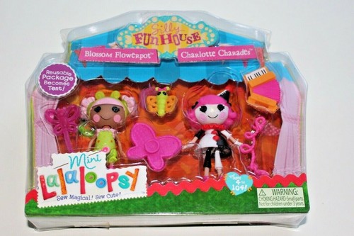 Mini-Lalaloopsy Vintage Silly Fun House: Blossom Flowerpot & Charlotte ...