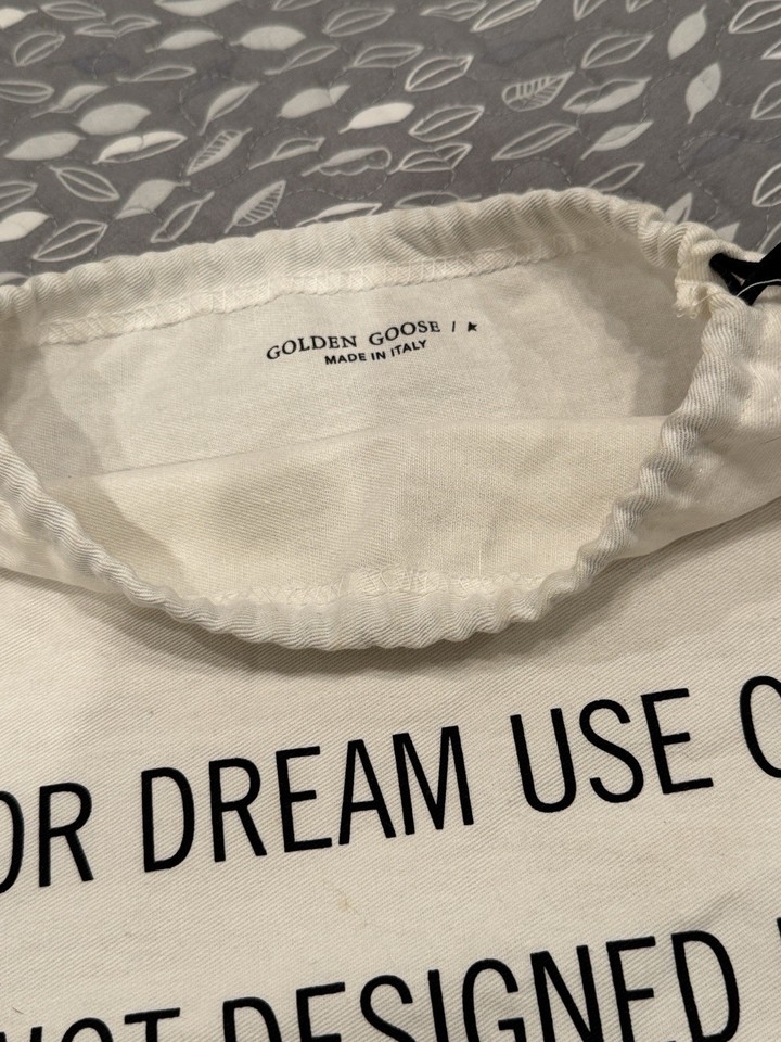 Golden Goose Women's White Pink Silver Glitter Hi-Star Sneakers, size ...