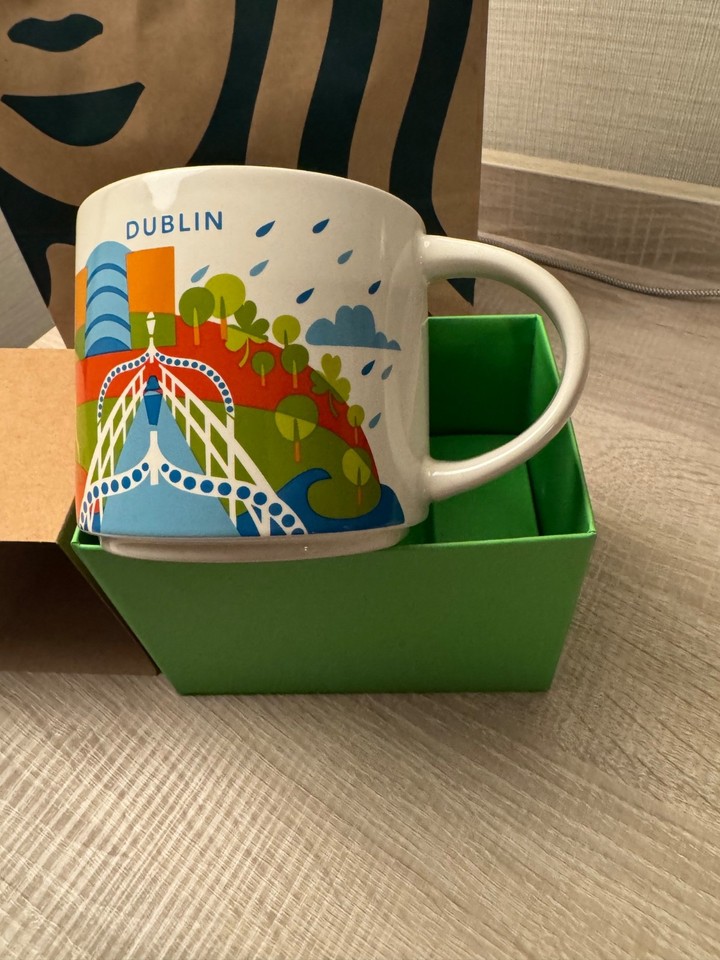 Starbucks DUBLIN Ireland Mug brand new You Are Here Collection YAH 14 oz | eBay