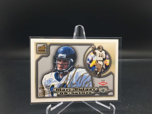 Marc Bulger 2000 Pacific Aurora Auto #88 WVU Saints Rams RC Rookie | eBay