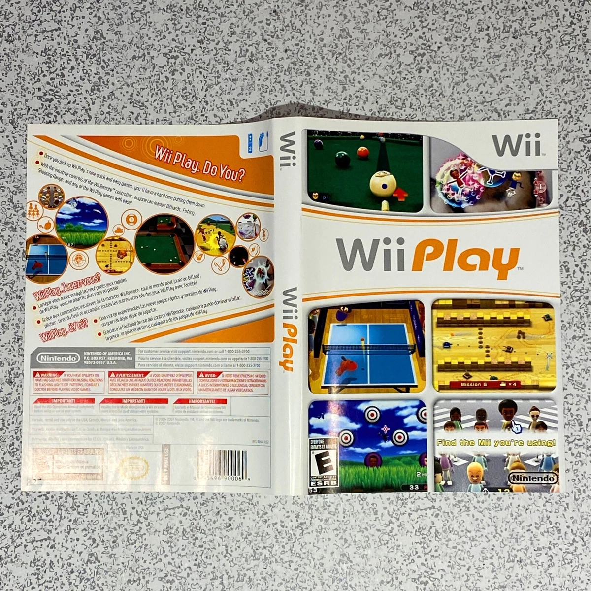 Wii Play Cover