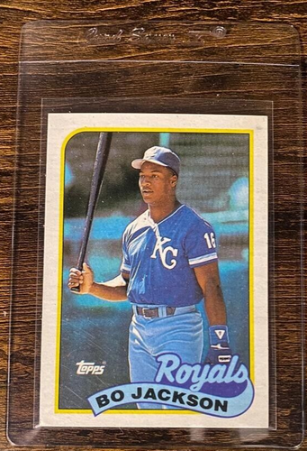 1989 Topps Bo Jackson Card Kansas City Royals | eBay