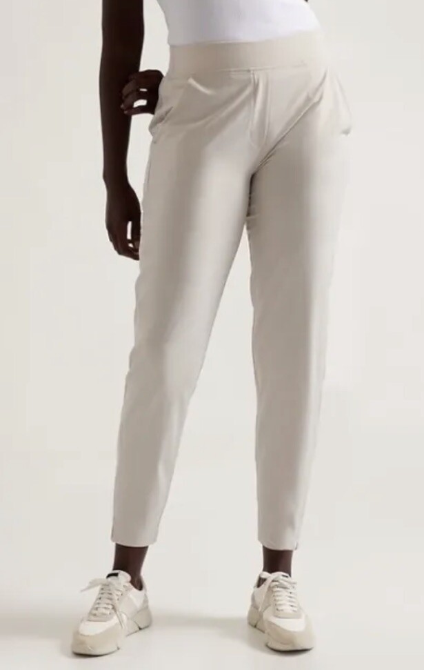 ATHLETA Brooklyn Ankle Pant Sz 24 3X Abalone Grey Pants #198671 NWT | eBay