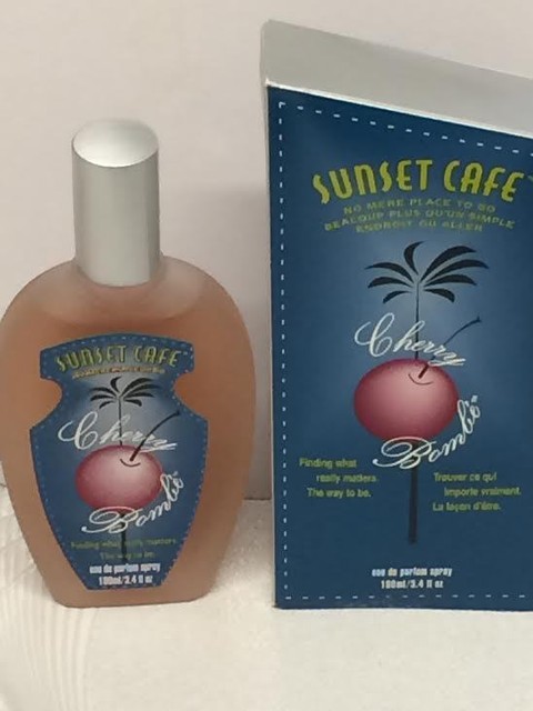 Sunset Cafe Cherry Bomb Woman Eau De Parfum Spray 3.4 Oz / 100 Ml for ...