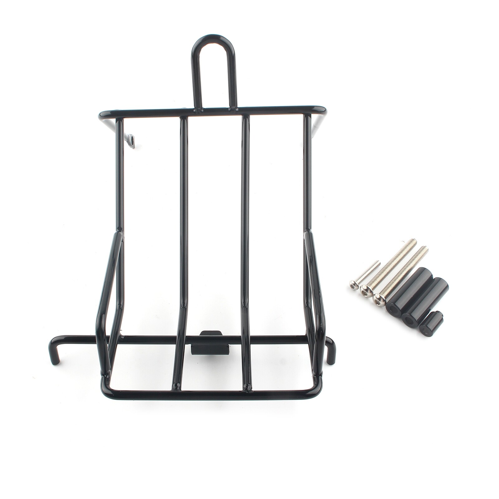 BLACK LUGGAGE LEGSHIELD CENTER RACK FOR HONDA 2020-2023 TRAIL125 TRAIL ...