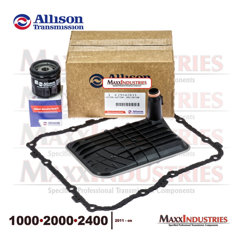2011-up ALLISON 1000-2000 Transmission Oil Filter Service Kit - Shallow ...