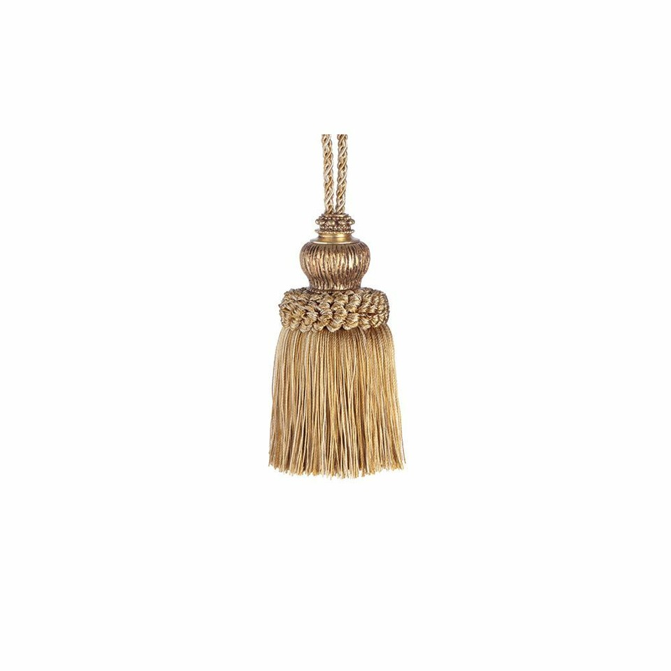 Large Key Tassel 11cm + 12cm Loop - Florentine - 11 Antique Variegated ...