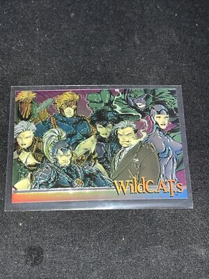 1993 Wildstorm CHROME Promo Card WILDCATS Wizard series III | eBay