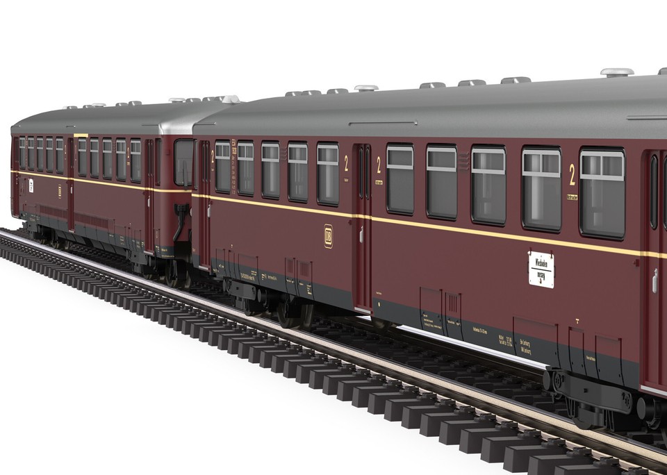 Märklin Z 88250 Triebwagen ETA 150 / ESA 150 der DB "Neukonstruktion ...