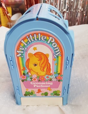 My Little Pony G1 Pretty Parlor Grooming Parlour + Peachy Vintage 80s ...