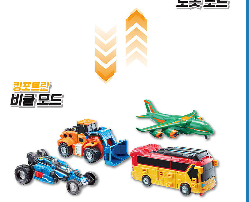 TOBOT V KING FORTRAN Transforming Robot Regent Big-boss Power-Loader ...