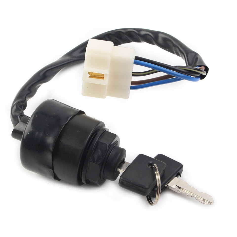 Motorcycle Ignition Key Switch For Kawasaki Mule 610 4X4 KAF400 KAF 400 ...