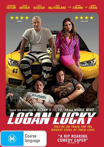LOGAN LUCKY DVD 2017 DANIEL CRAIG ADAM DRIVER BRAND NEW UNSEALED REGION ...