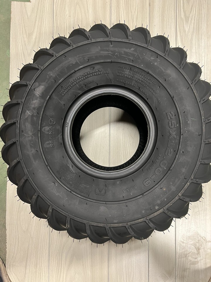 (QTY 2) Serwa Tires 25-12-9 Amphibious Argo Style Floatation Tire | eBay