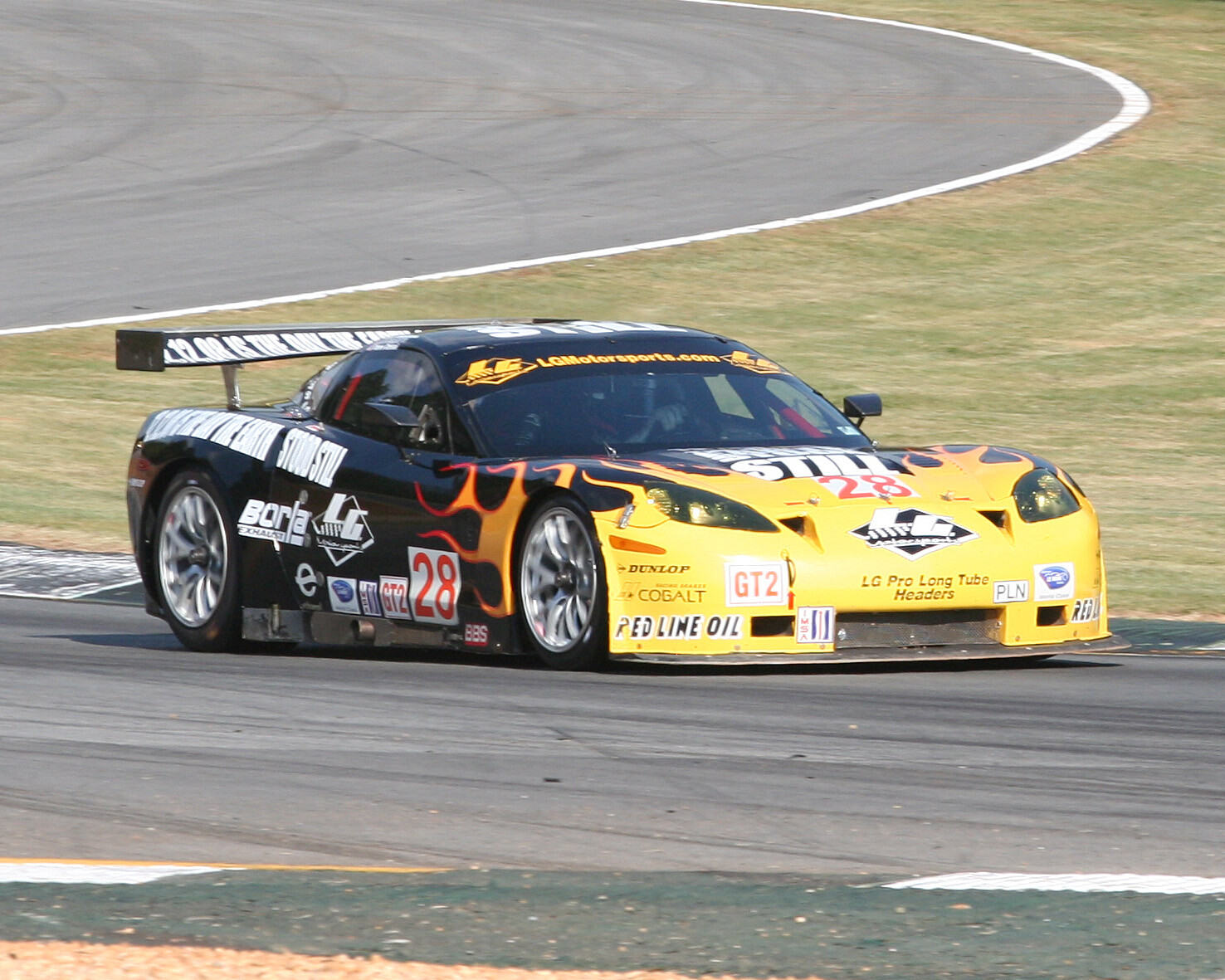 New! 8x10 IMSA ALMS 2008 Petit Le Mans No. 28 Corvette C6 | eBay