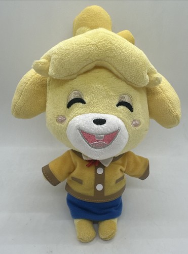 Nintendo Animal Crossing: New Leaf Smiling Isabelle Dog Plush 8" Doll ...