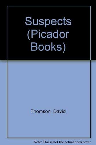 Suspects (Picador Books) By DAVID THOMSON | eBay