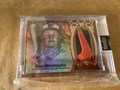 2022 Topps Dynasty Ryan Mountcastle Nike Logo Patch Auto 1/1 Orioles | eBay