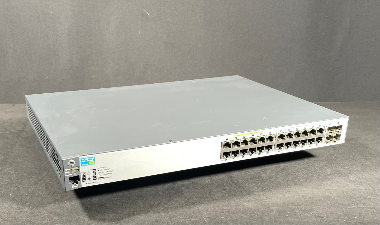 HP J9773A 2530-24G-PoE+ 24 Port PoE+ Gigabit Switch - Same Day Shipping ...