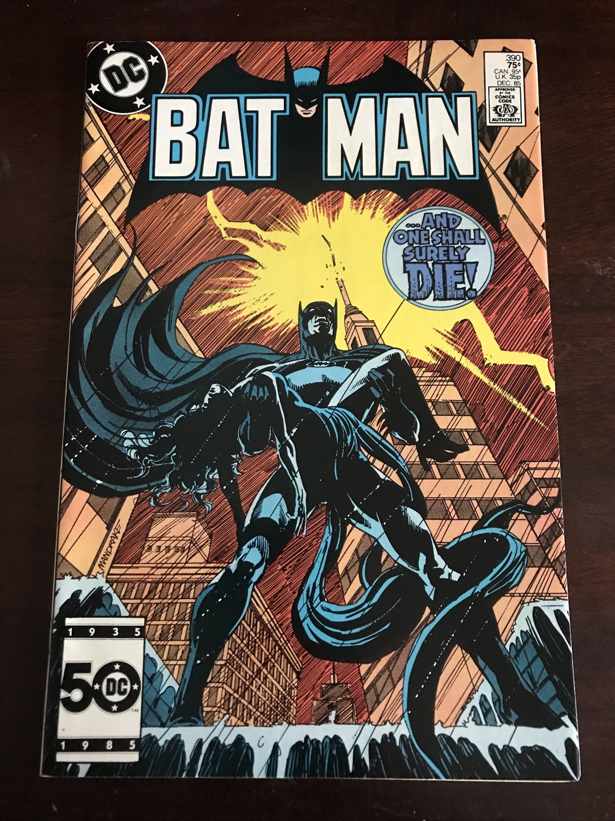 Batman #390 Dec 1985 NM DC Comics Nocturna App | eBay