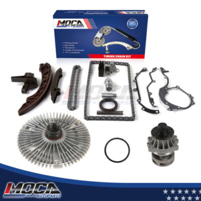 Timing Chain Kit w/ Water Pump Fan Clutch for BMW 325i 325Ci 330i 528i ...