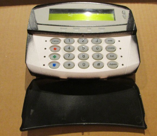 GE Security NX-1192E 192 Zone LCD Keypad With Door Euro Design, Painted ...