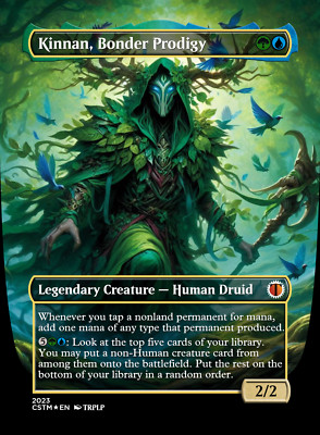 Kinnan, Bonder Prodigy - Custom Art Playtest card for MTG - Commander ...