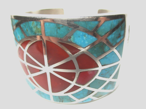 121g Navajo JOE BEGAY Sterling Silver Cuff Bracelet, Southwest, Native ...