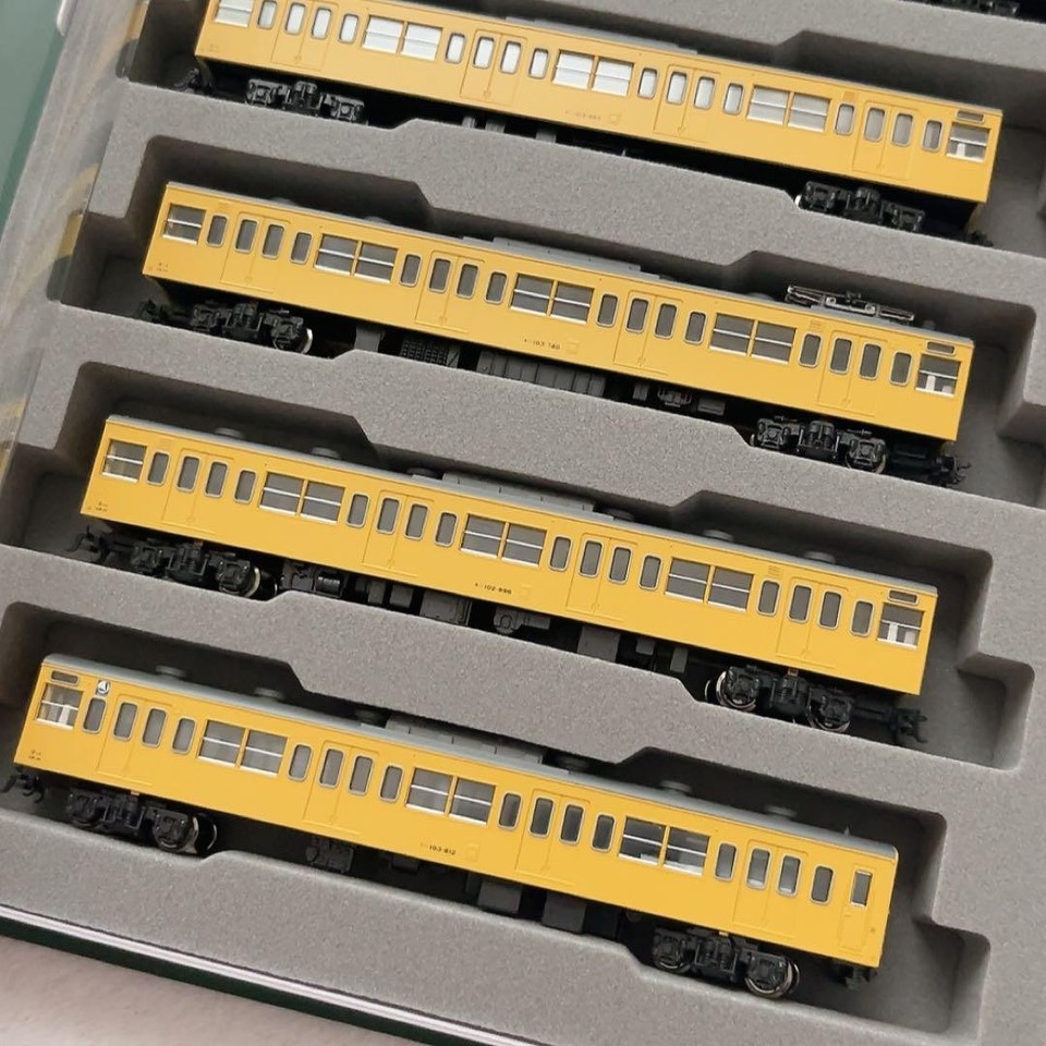 KATO 10516 103 series nonATC car Sobu Line slow color 10car set A B | eBay