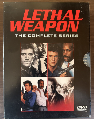Lethal Weapon Complete Series 4 Piece DVD Box Set - Mel Gibson & Danny ...