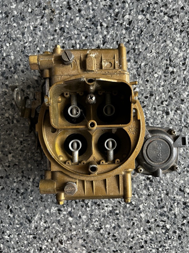 Holley 4160 600 CFM 4-Barrel Carburetor - LIST 1850 Series - Vacuum ...