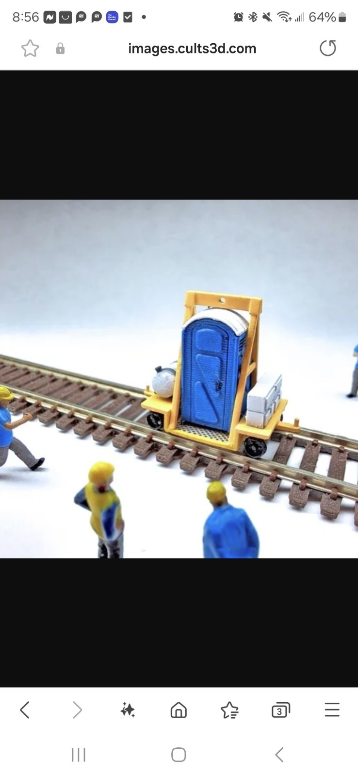 Ho Scale Porta Jon Mow 2 Pack Undecorated Kit 3d Printed | eBay