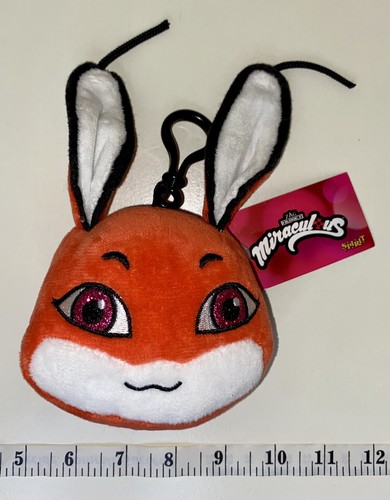 Miraculous Rena Rouge Plush Head 4” with Clip Spirit Halloween New | eBay