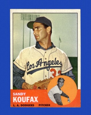 1963 Topps Set-Break #210 Sandy Koufax VG-VGEX *GMCARDS* | eBay