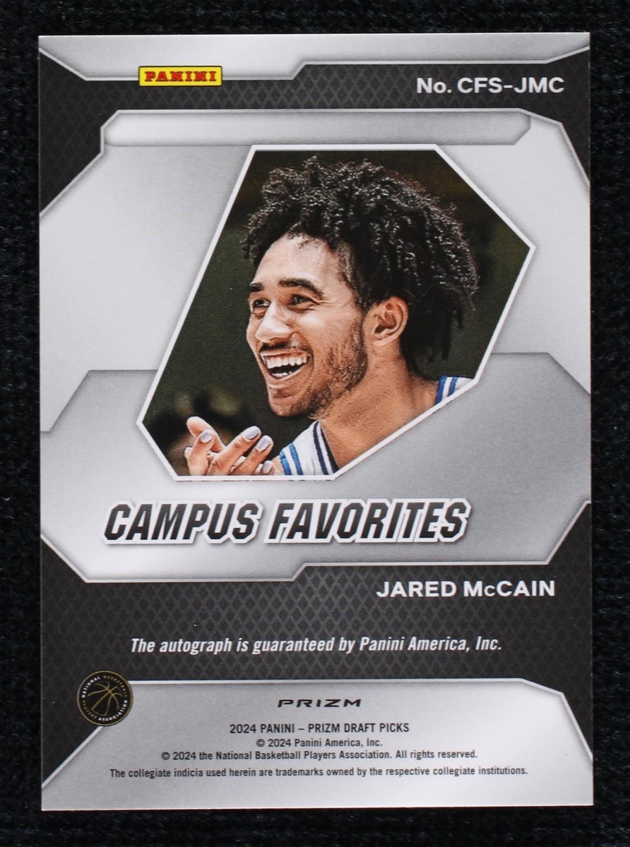 2024 Panini Prizm Draft Picks - #CFS-JMC Jared McCain | eBay