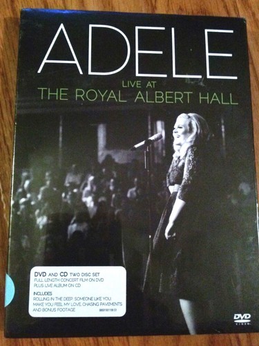 Adele Live at Royal Albert Hall DVD/CD 2-Disc Set NEW Factory Sealed ...