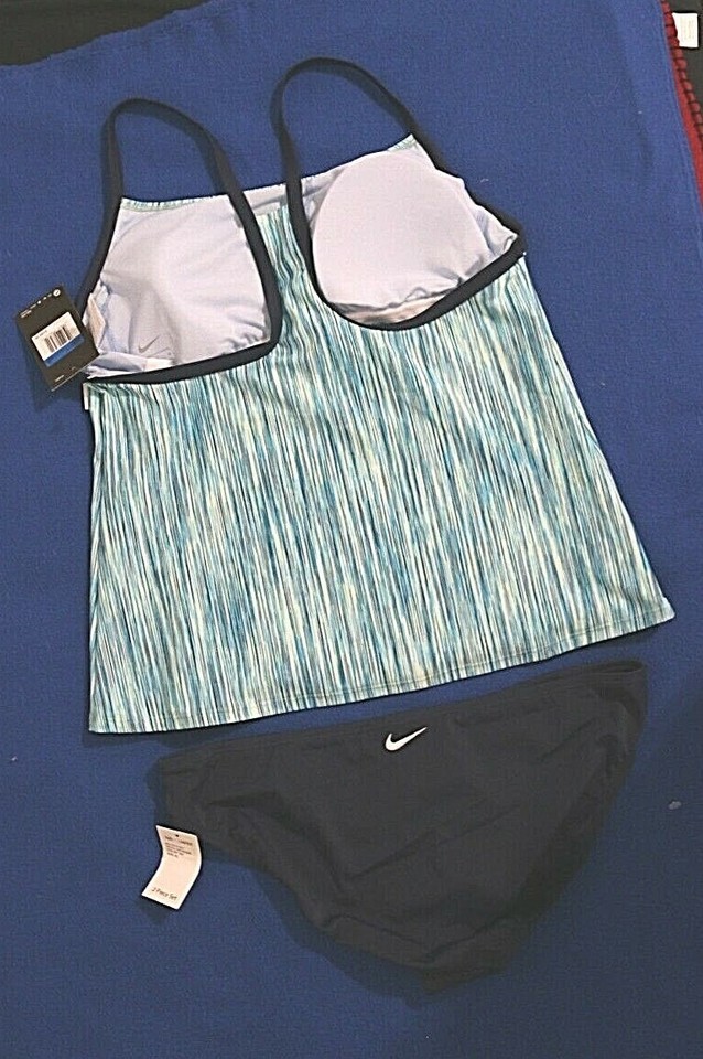 Nike Tankini Racer Back Set size XL/14 retail $100 | eBay