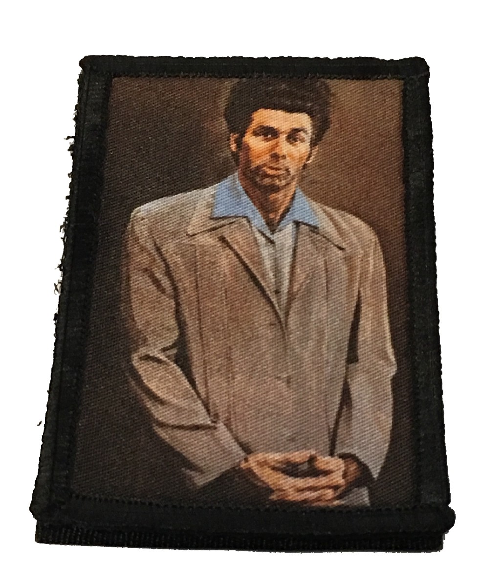Seinfeld Kramer Painting Morale Patch Funny Tactical Military USA Hook ...
